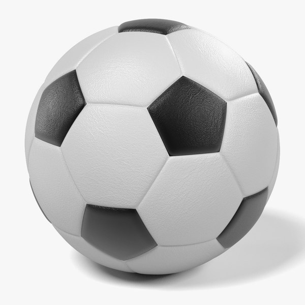 3d soccer ball model