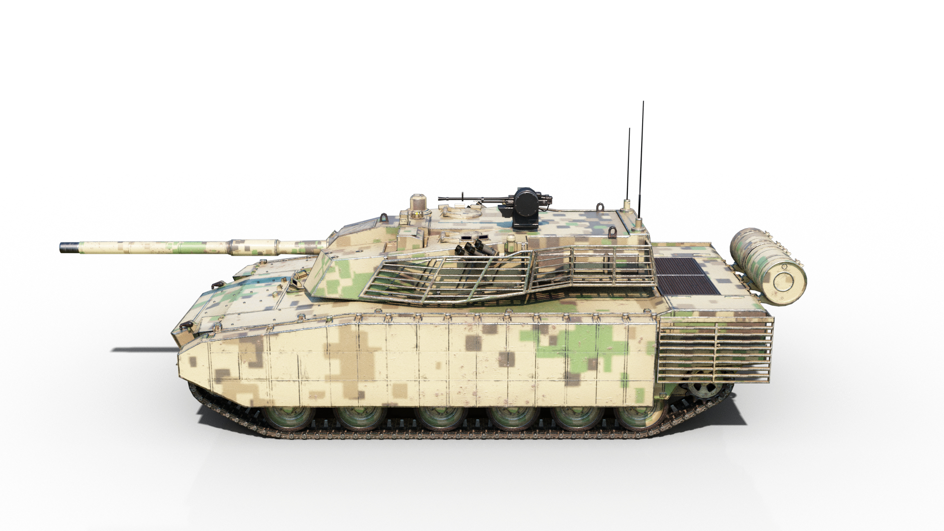 3D 4 Coatings Of NORINCO GROUP VT5 VT-5 Light Tank - TurboSquid 2399360