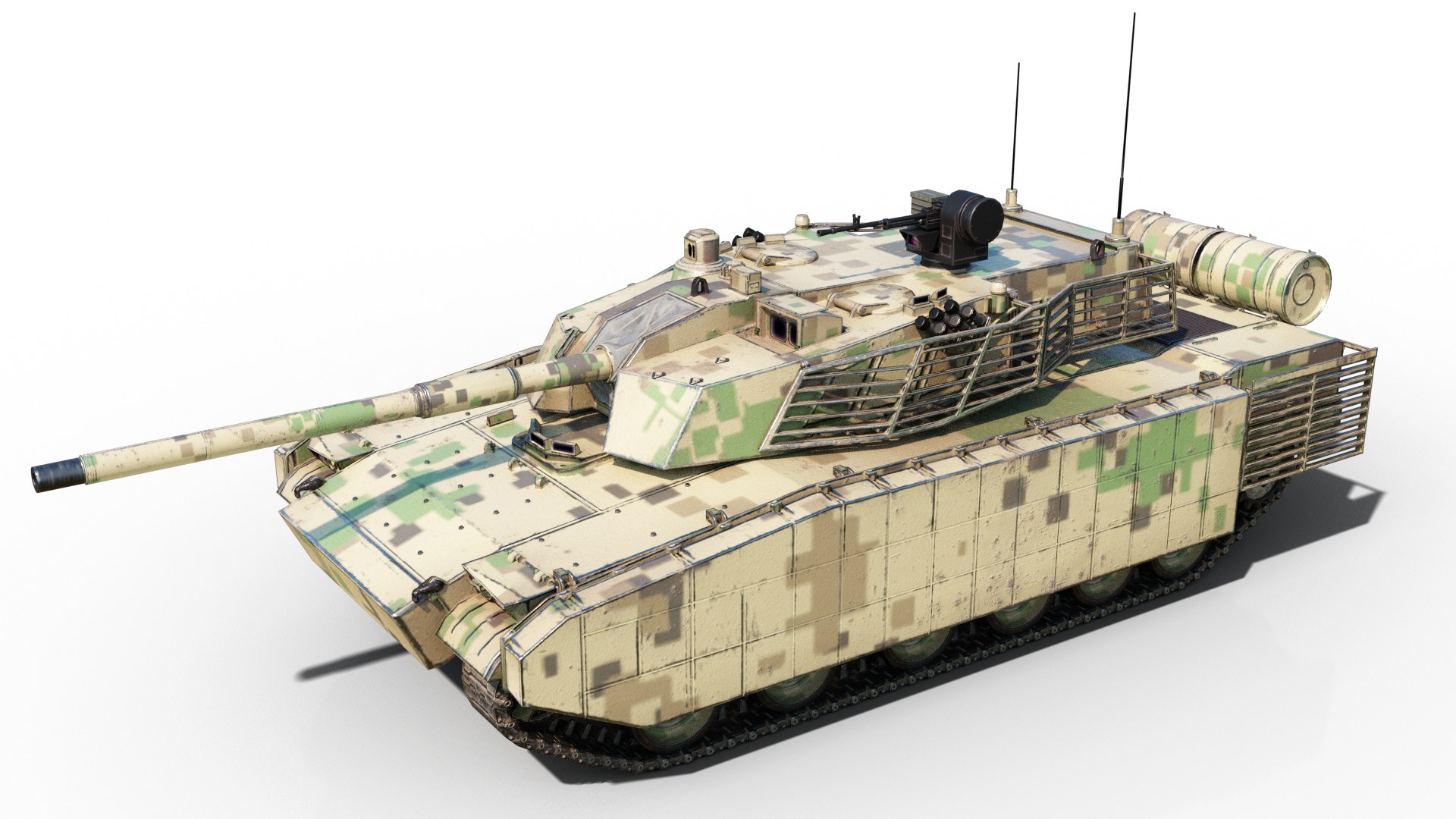 3D 4 Coatings Of NORINCO GROUP VT5 VT-5 Light Tank - TurboSquid 2399360