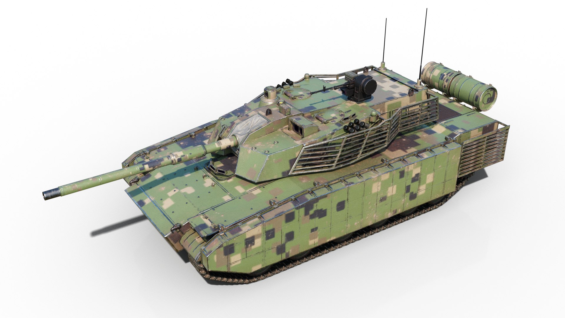 3D 4 Coatings Of NORINCO GROUP VT5 VT-5 Light Tank - TurboSquid 2399360