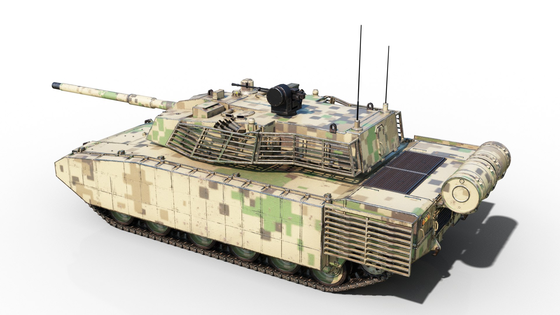 3D 4 Coatings Of NORINCO GROUP VT5 VT-5 Light Tank - TurboSquid 2399360