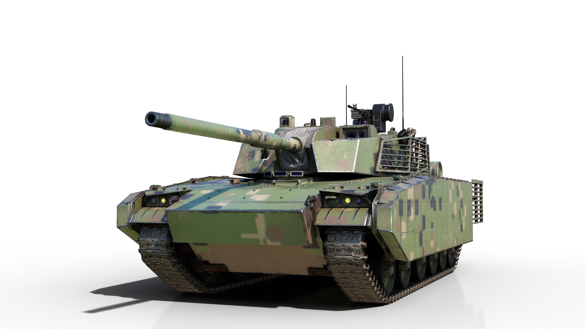 3D 4 Coatings Of NORINCO GROUP VT5 VT-5 Light Tank - TurboSquid 2399360