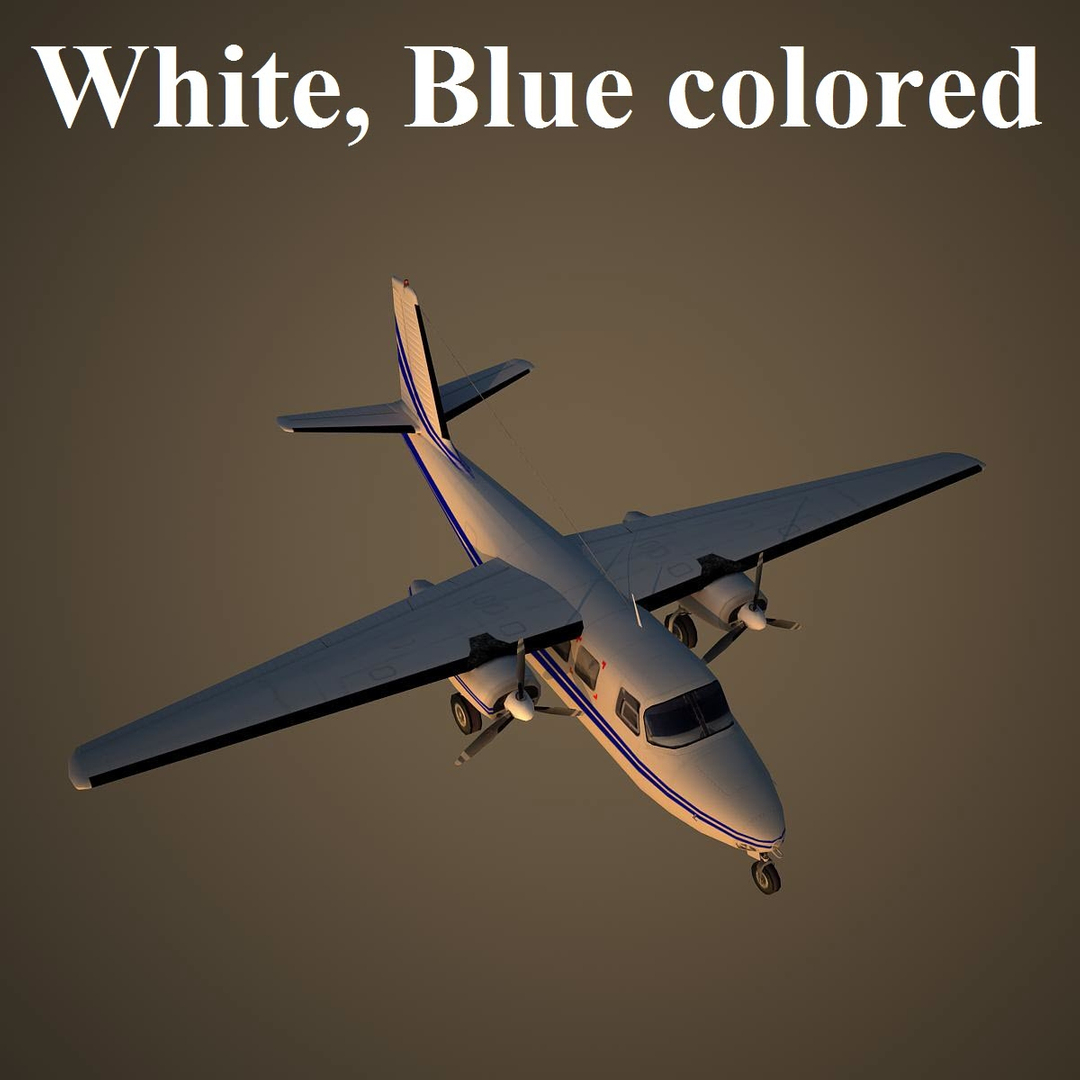 3d Turbo Commander Dbl Aircraft