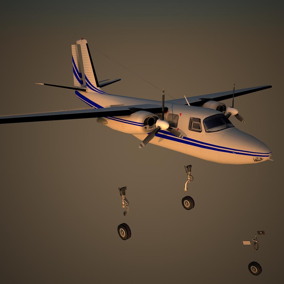 3d Turbo Commander Dbl Aircraft