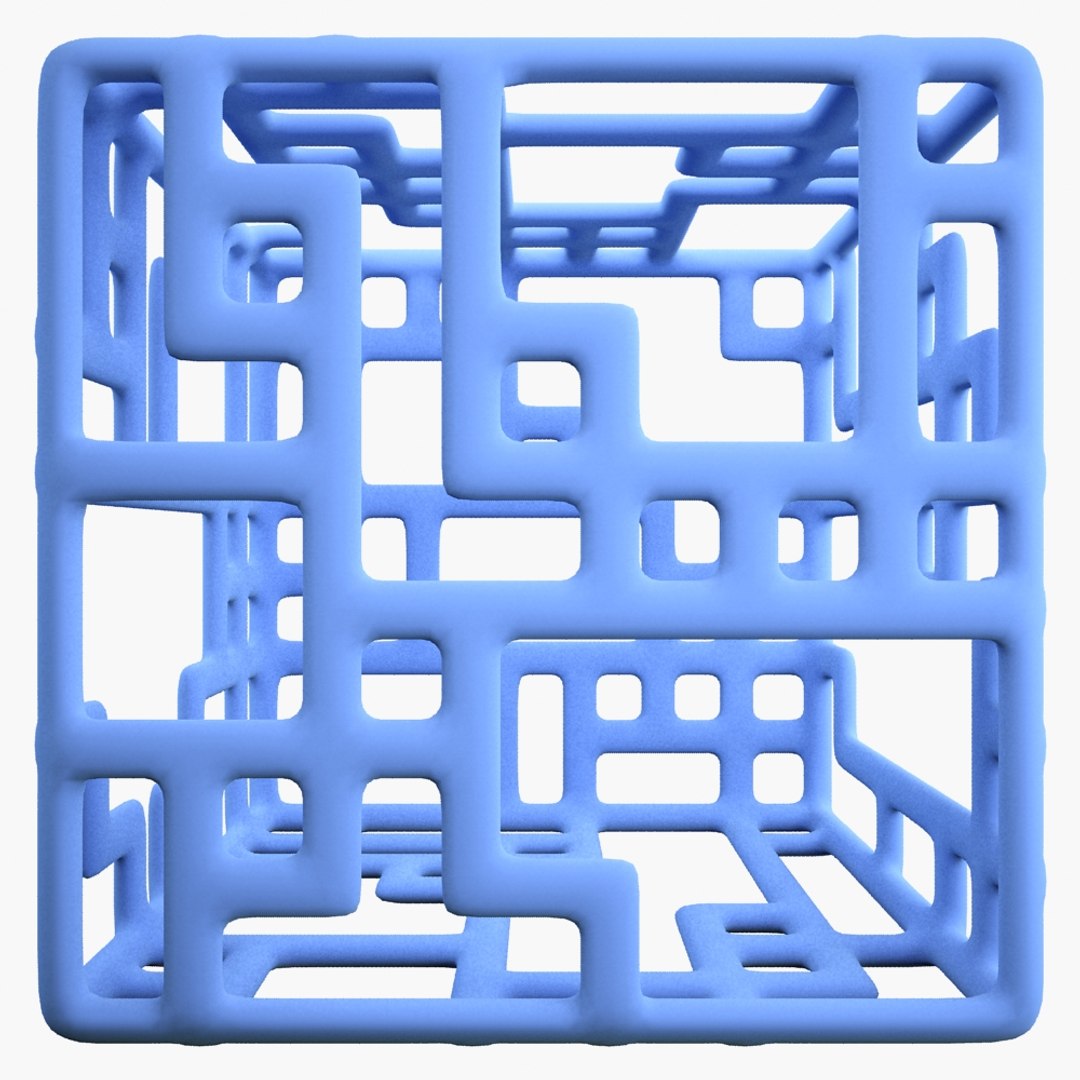 Complex Shape 3d Model