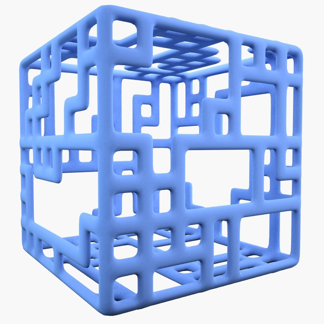 complex shape 3d model