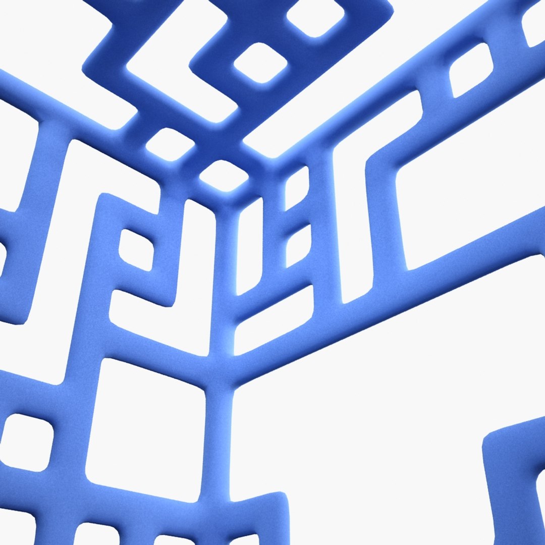 Complex Shape 3d Model