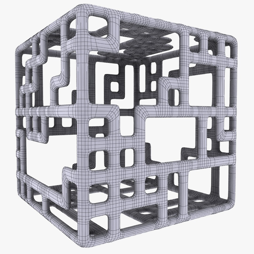 Complex Shape 3d Model