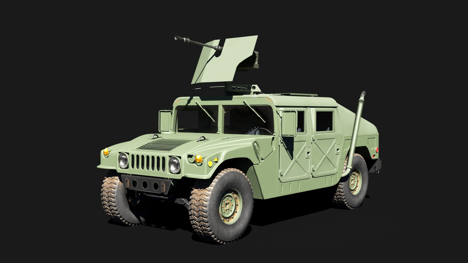 3D military humvee m998 m1025 - TurboSquid 1643107