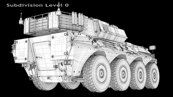 3D wheeled tank destroyer b1 model - TurboSquid 1300153