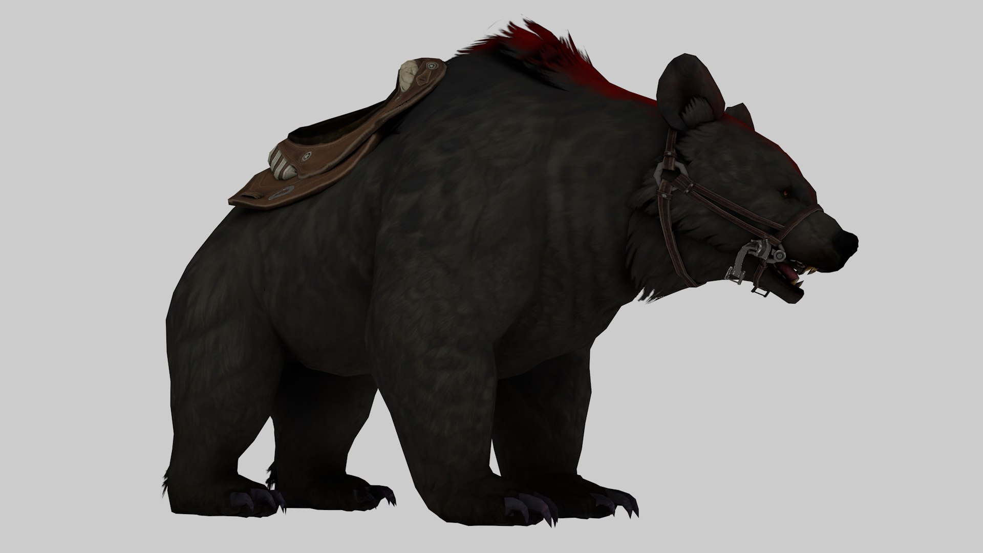 3D Armored War Bear Mount Game-Ready 3D Model Model - TurboSquid 2375339