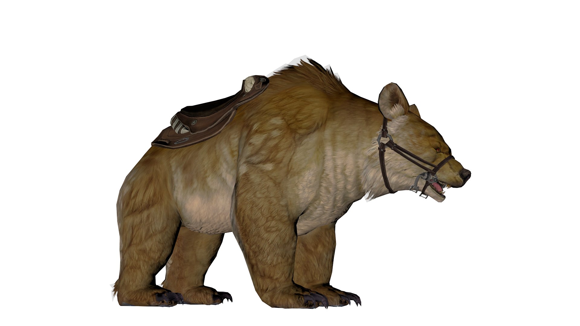 3D Armored War Bear Mount Game-Ready 3D Model Model - TurboSquid 2375339