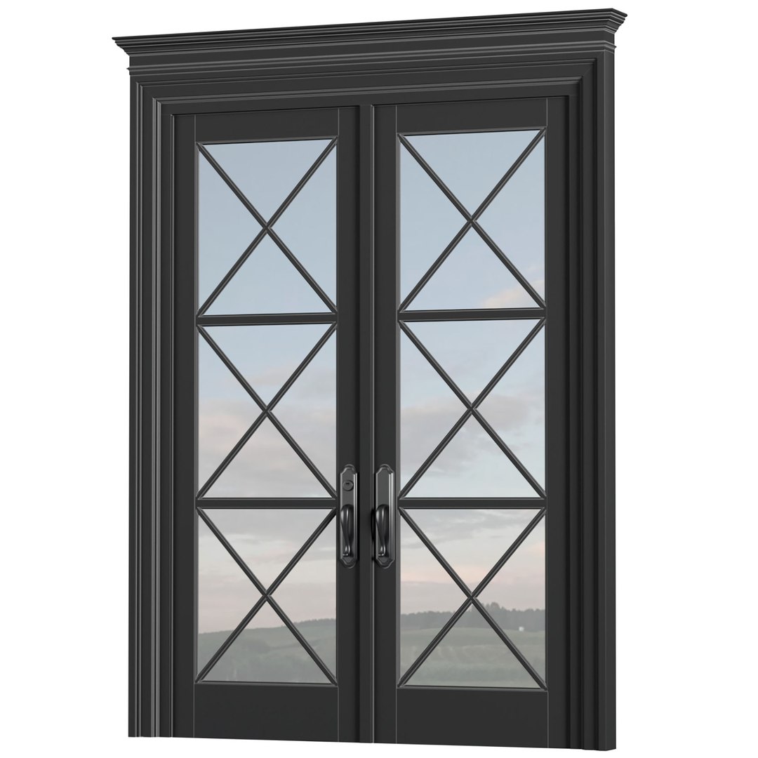Entrance Modern Classic Street Doors Model - TurboSquid 2070384