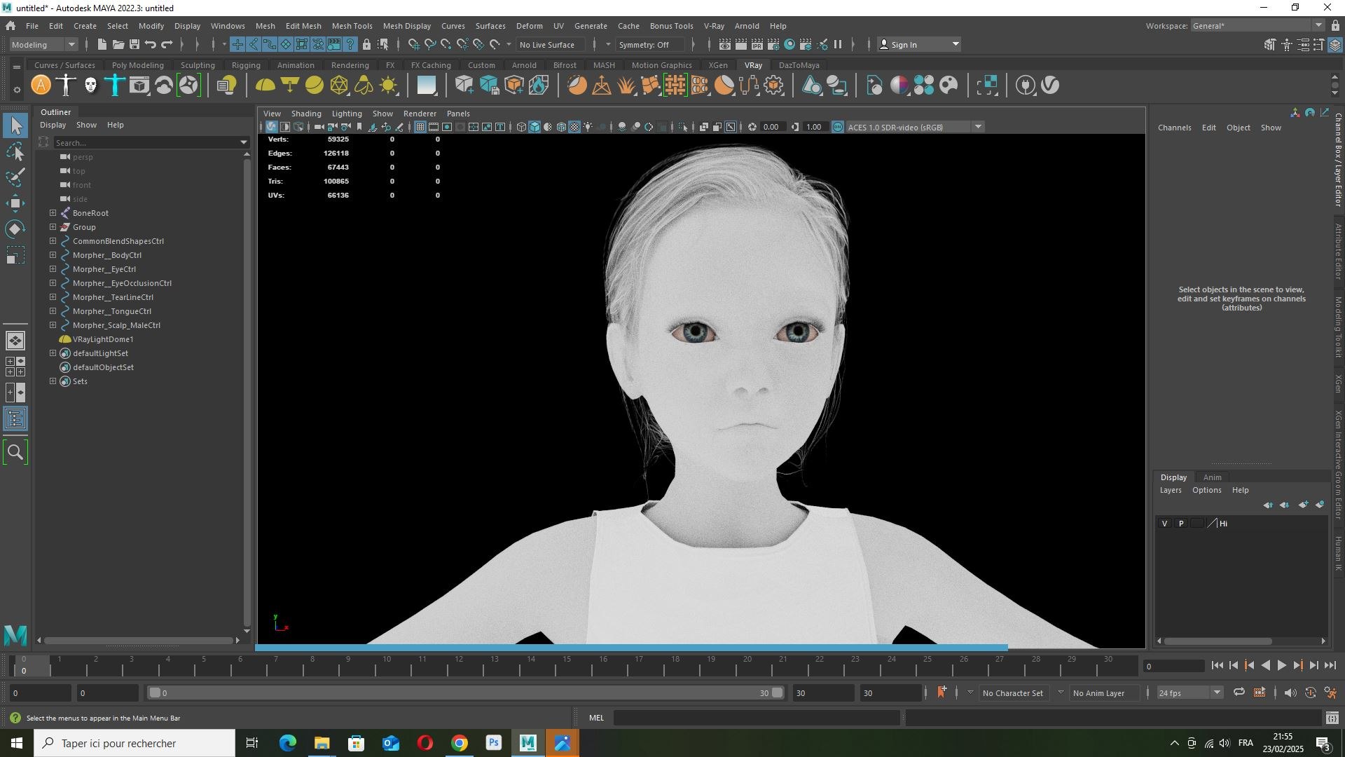 Free Free Rigged 3D Girl Character Game Animation Ready 3D Model ...