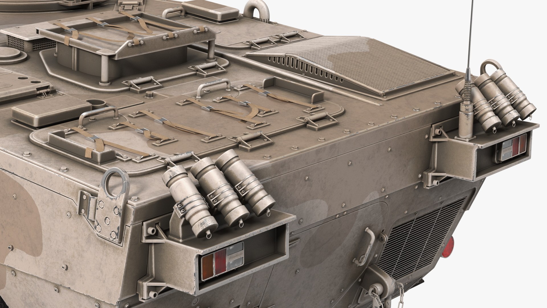 fennek kmw 4x4 armoured 3d model