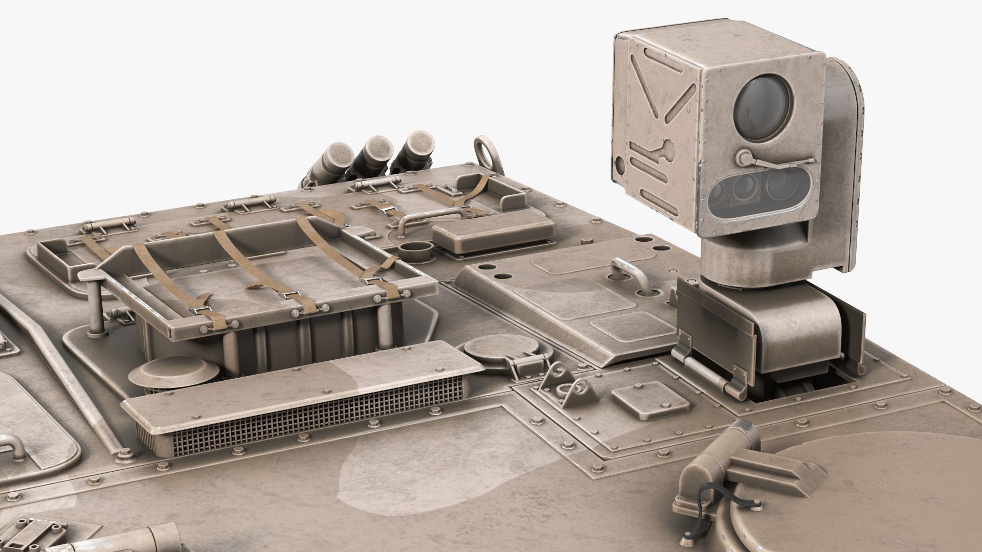 fennek kmw 4x4 armoured 3d model