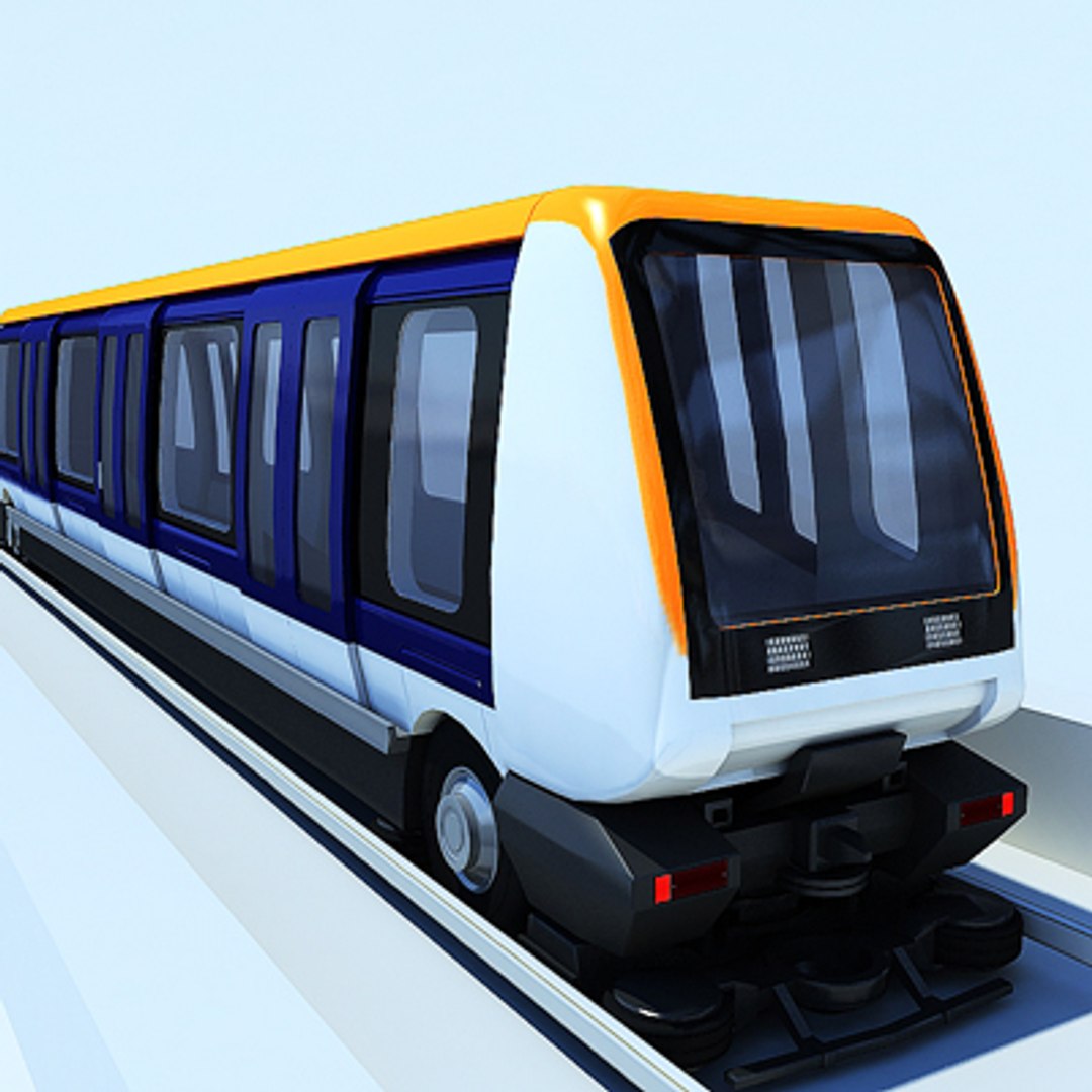 Cdgval Train 3d Model