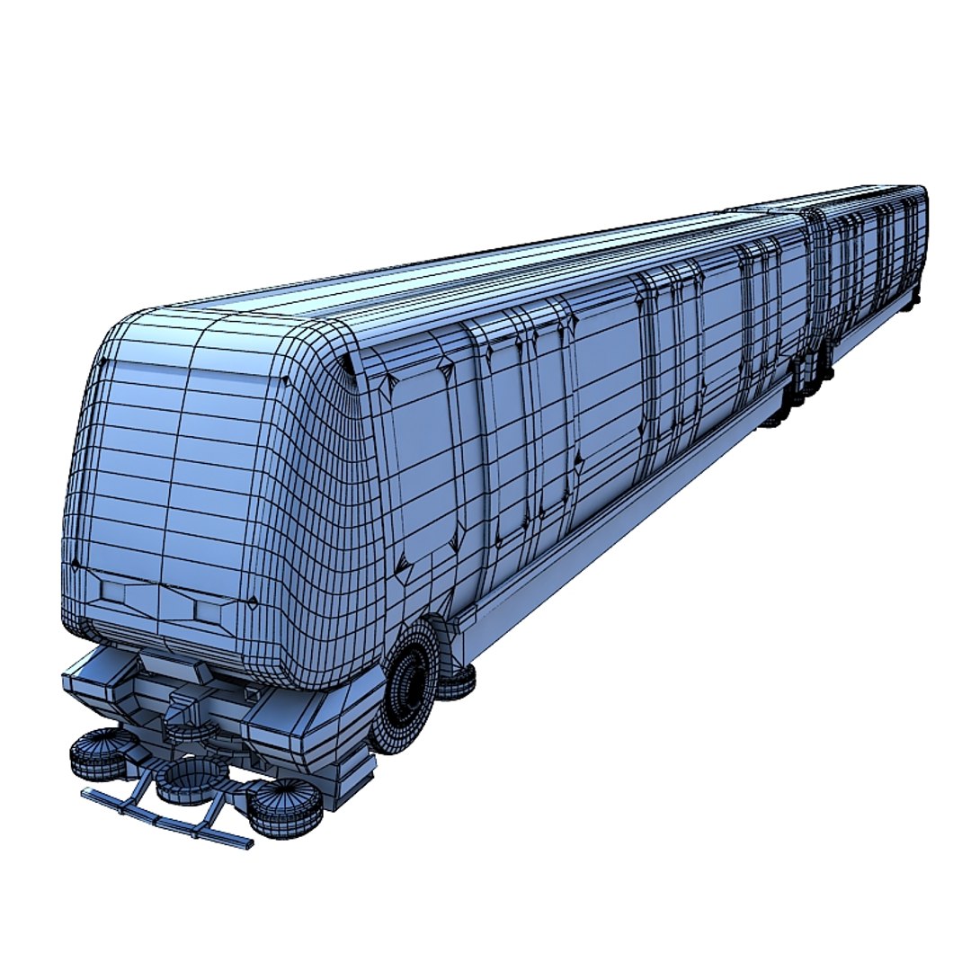 Cdgval Train 3d Model
