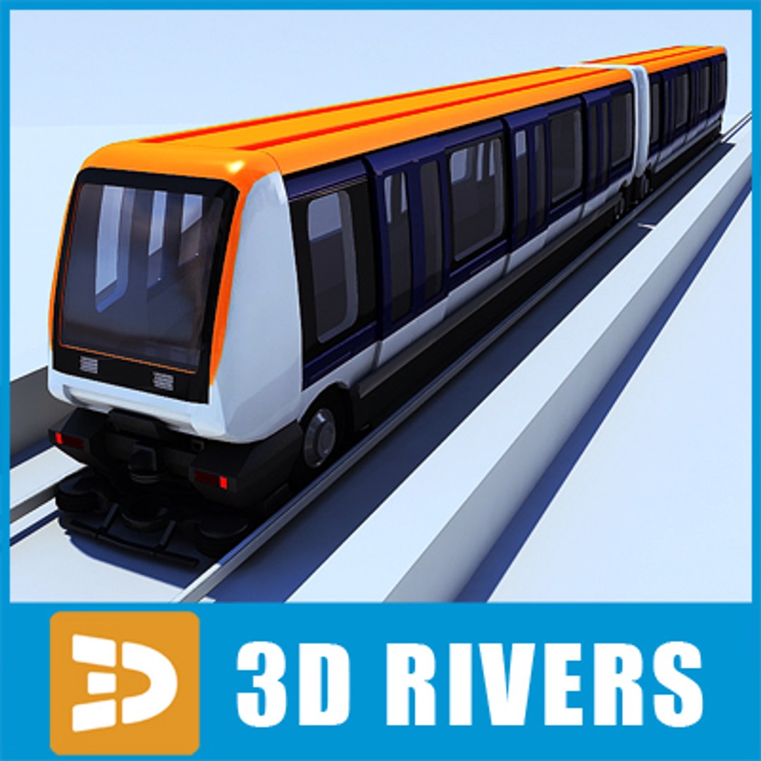 Cdgval Train 3d Model