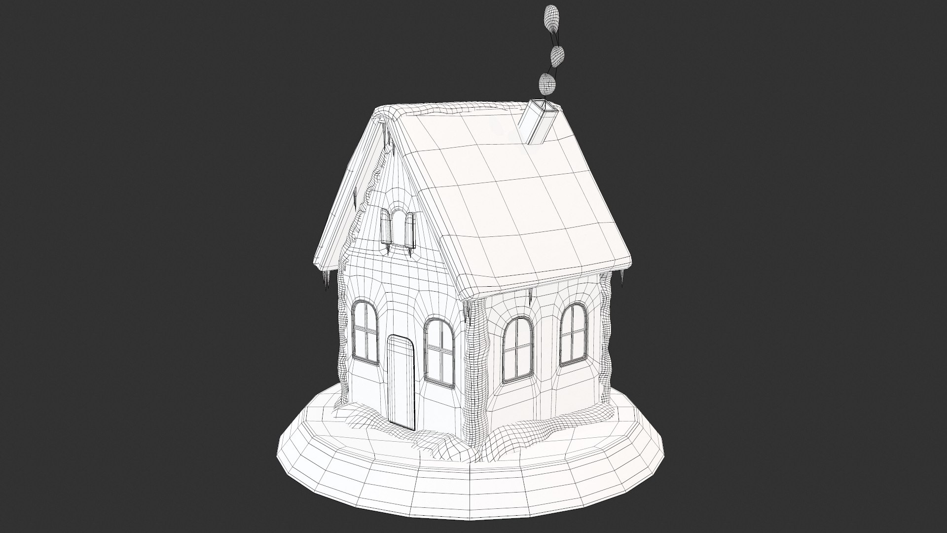 Gingerbread House 3D Model - TurboSquid 1481594