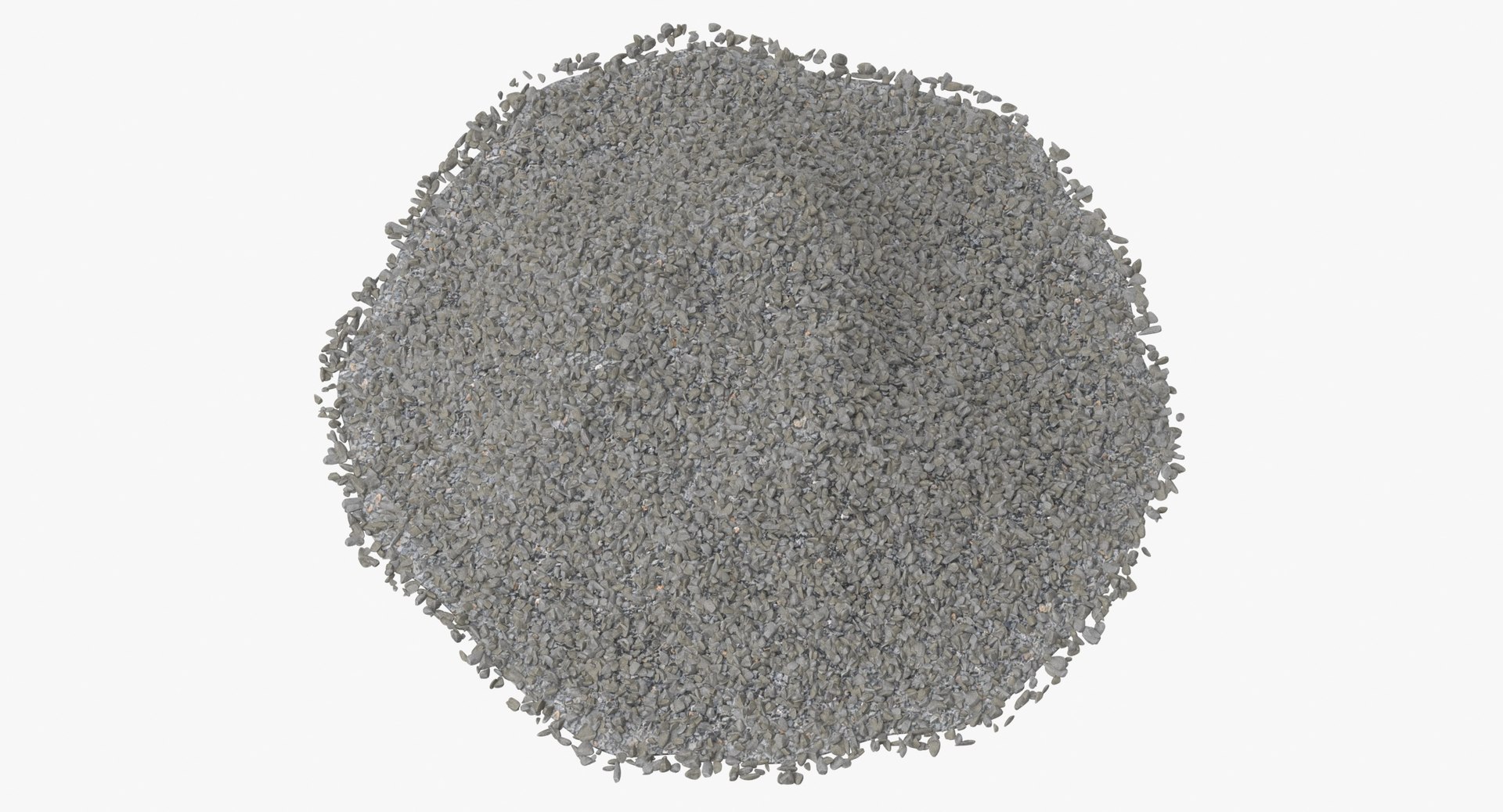 3D model Gravel Pile Small Medium and Large - TurboSquid 2139869