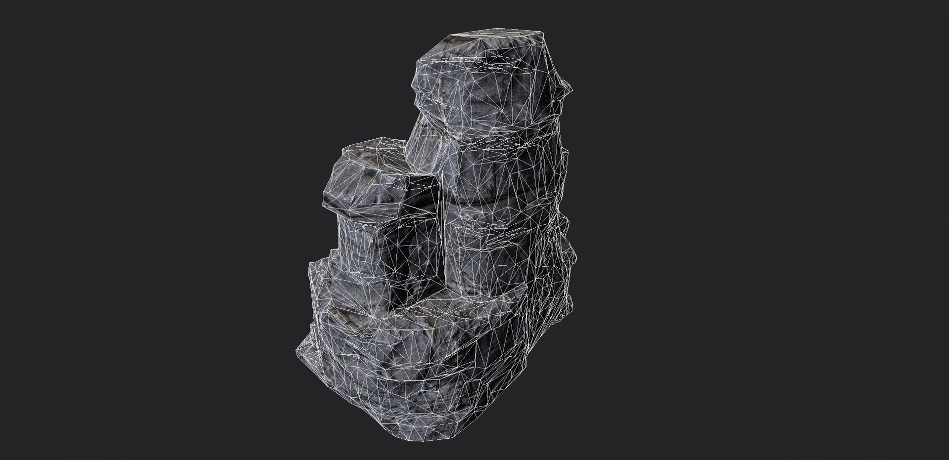 Rock Cliff 3D Model - TurboSquid 1605919