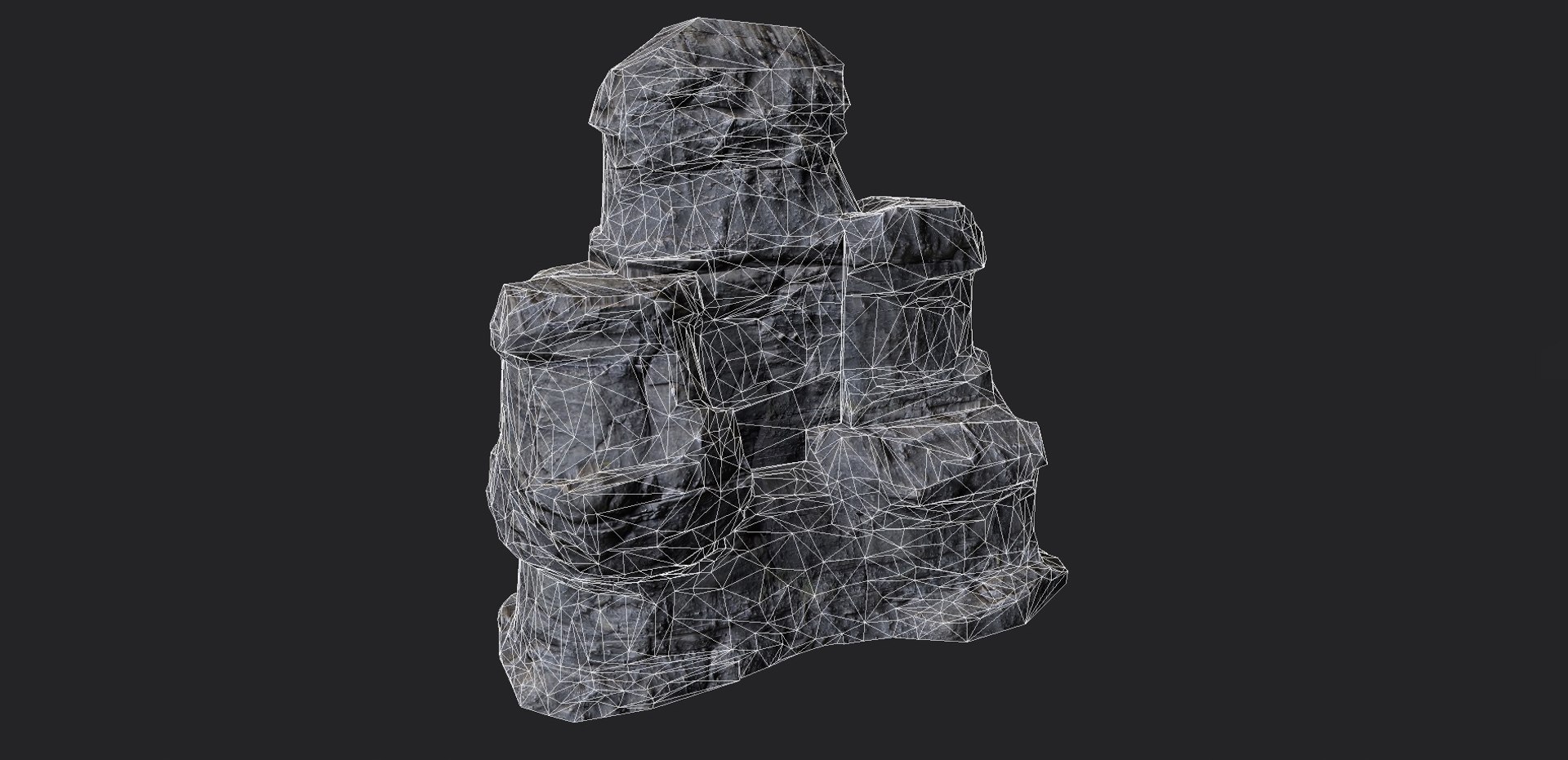 Rock Cliff 3D Model - TurboSquid 1605919