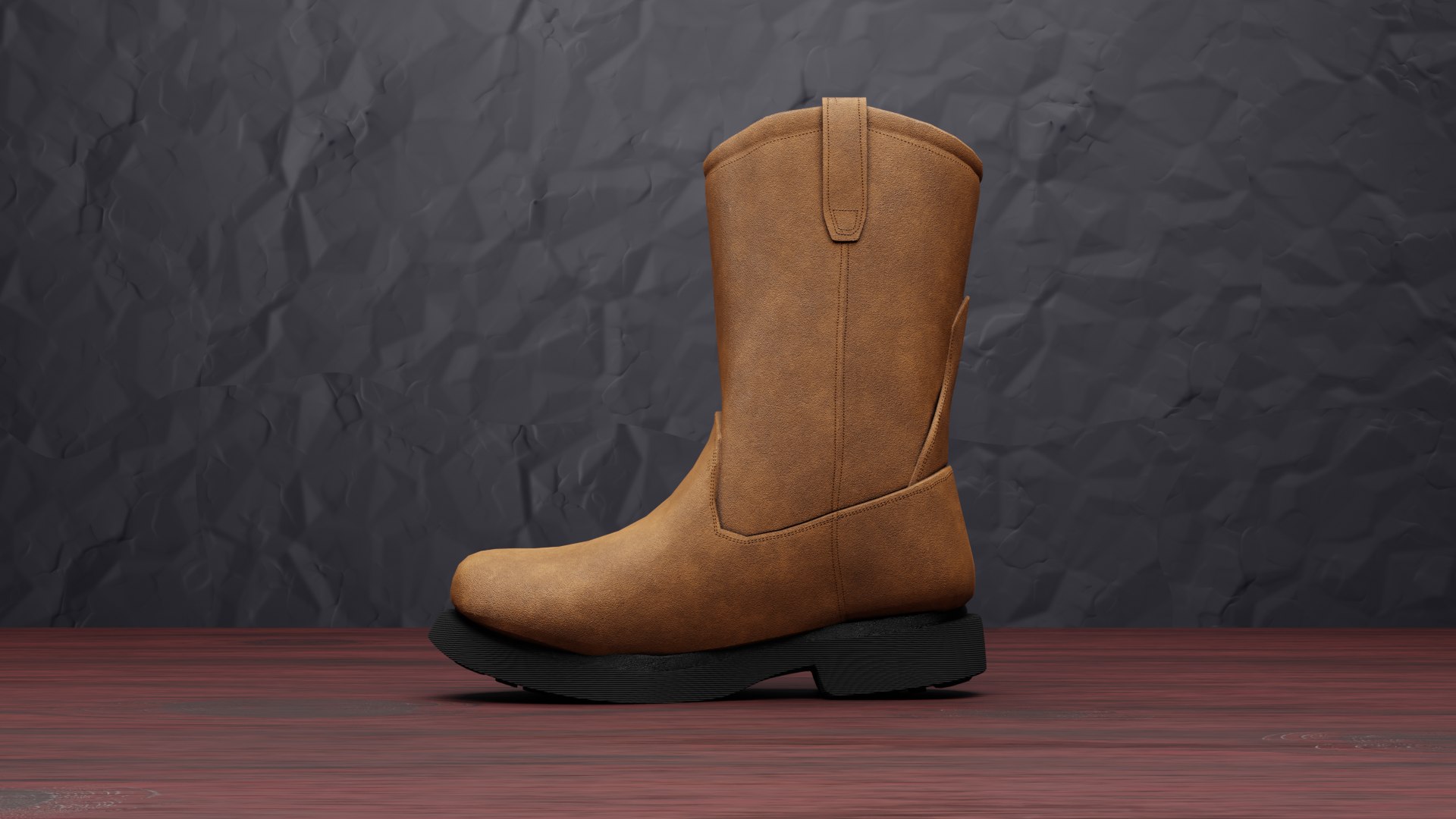 3D Wellington Boot Model - TurboSquid 1634384