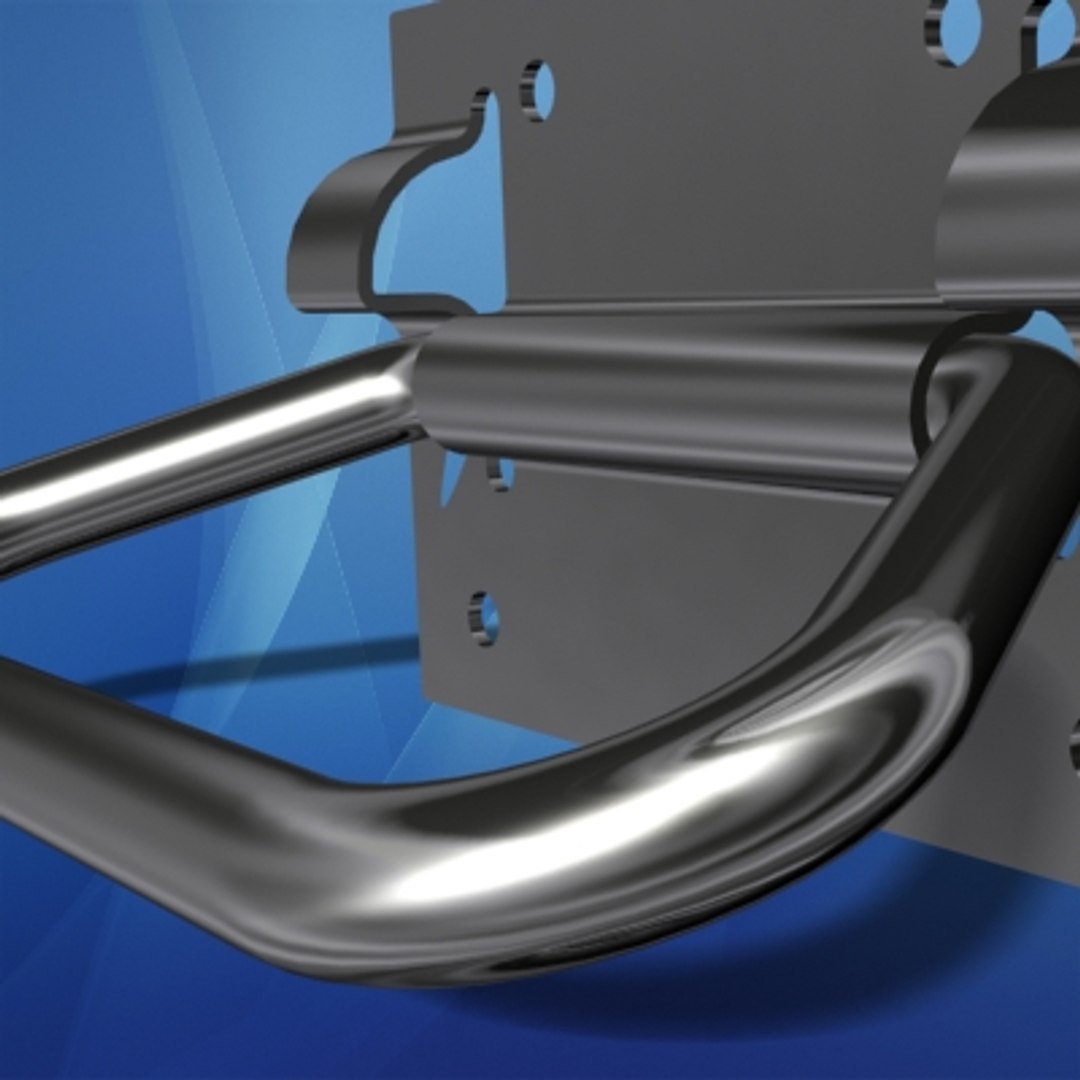 Chrome Chest Handle Bracket Max