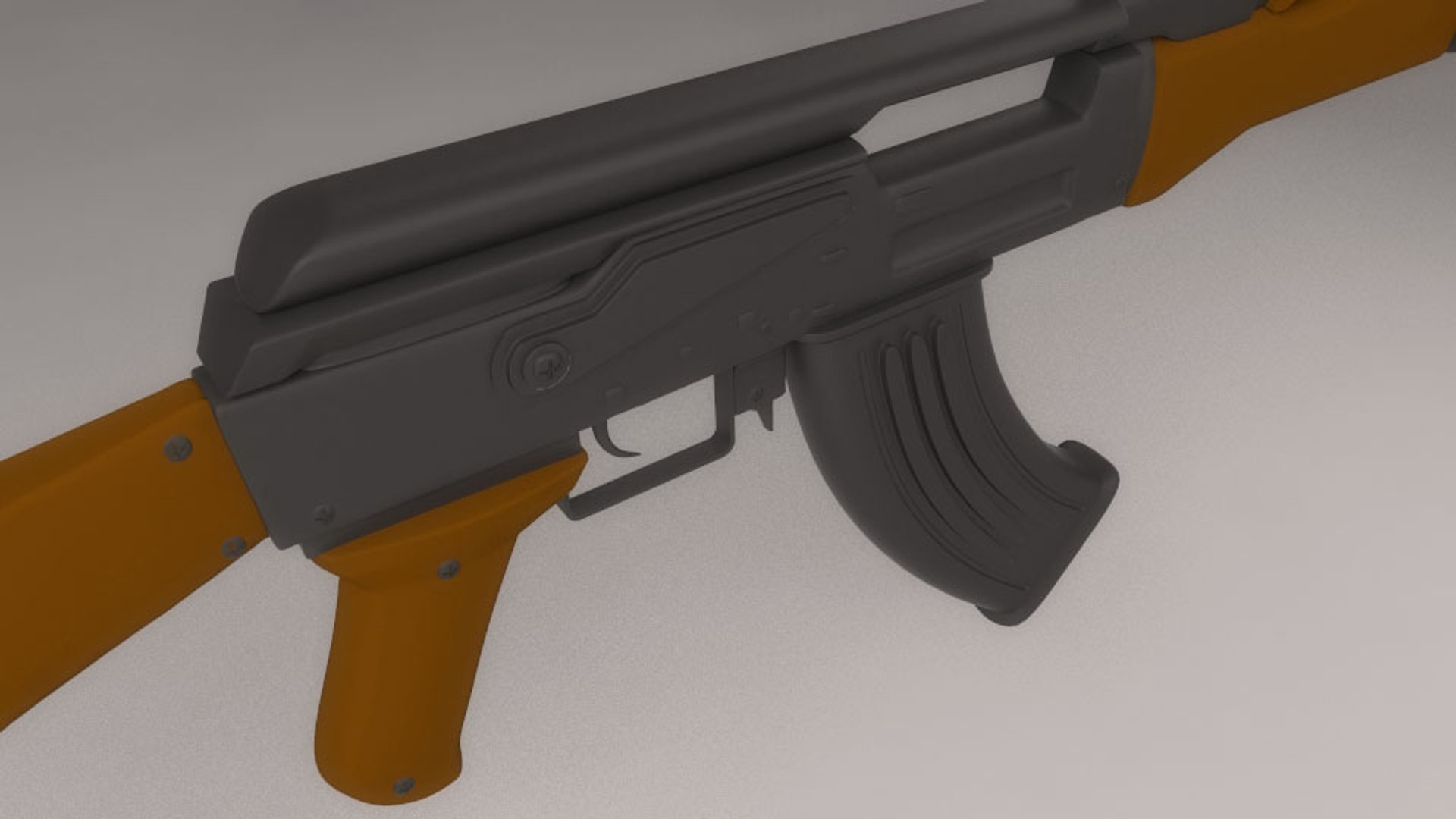 3d Model Gun
