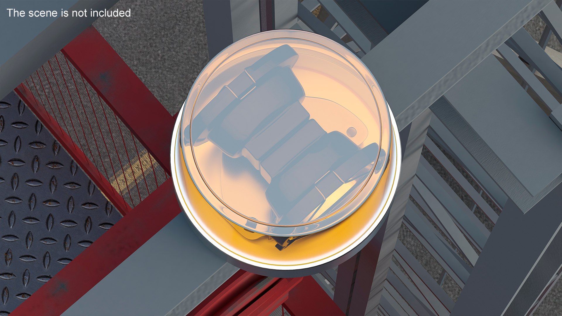 Rotating LED Beacon Strobe Light Model - TurboSquid 2140341