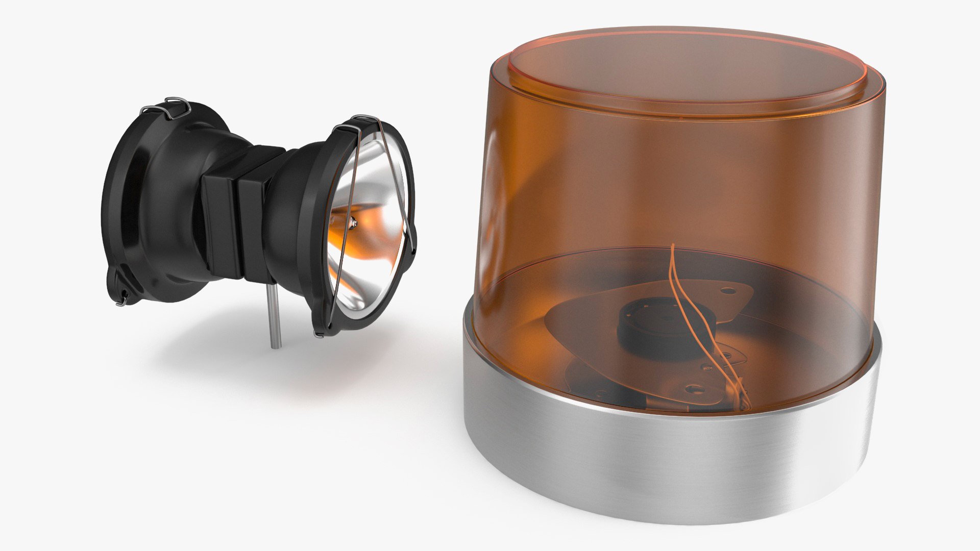 Rotating LED Beacon Strobe Light Model - TurboSquid 2140341