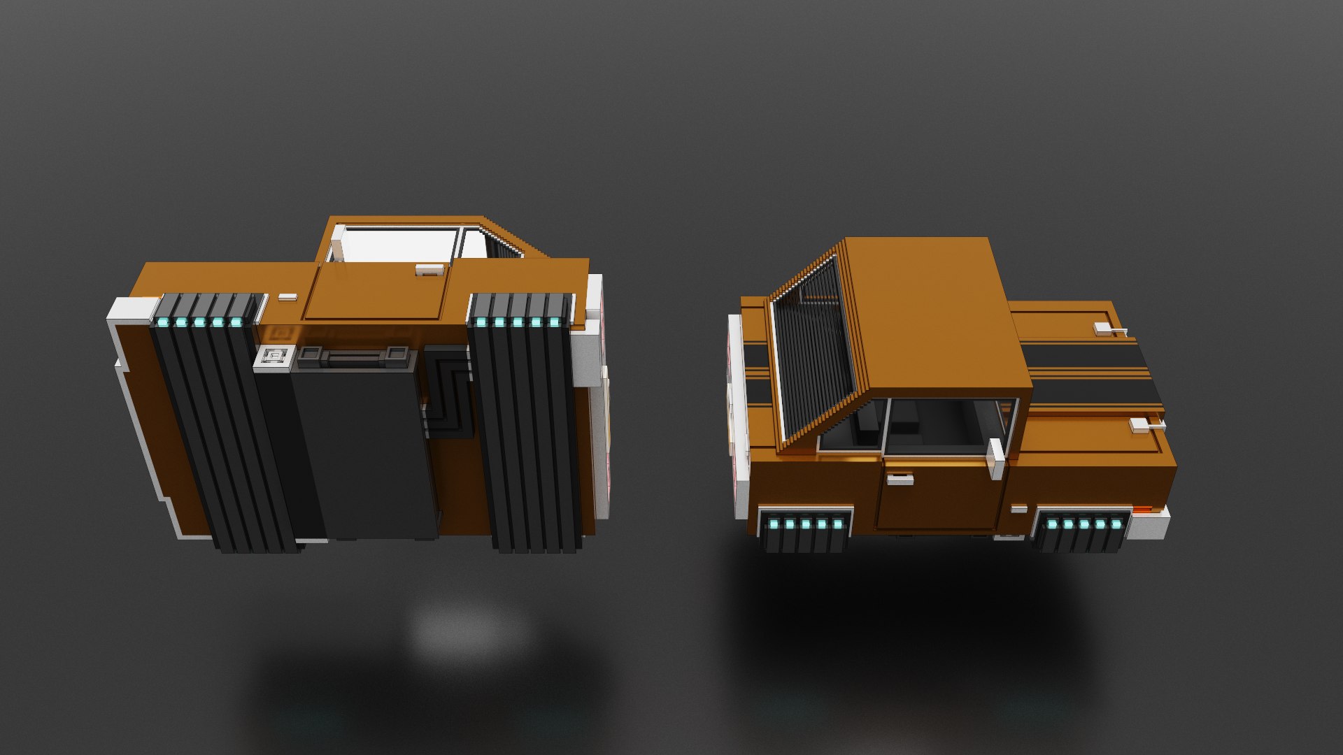 Voxel 3D Model 0018 Cute Flying Car 3D Model - TurboSquid 1990976