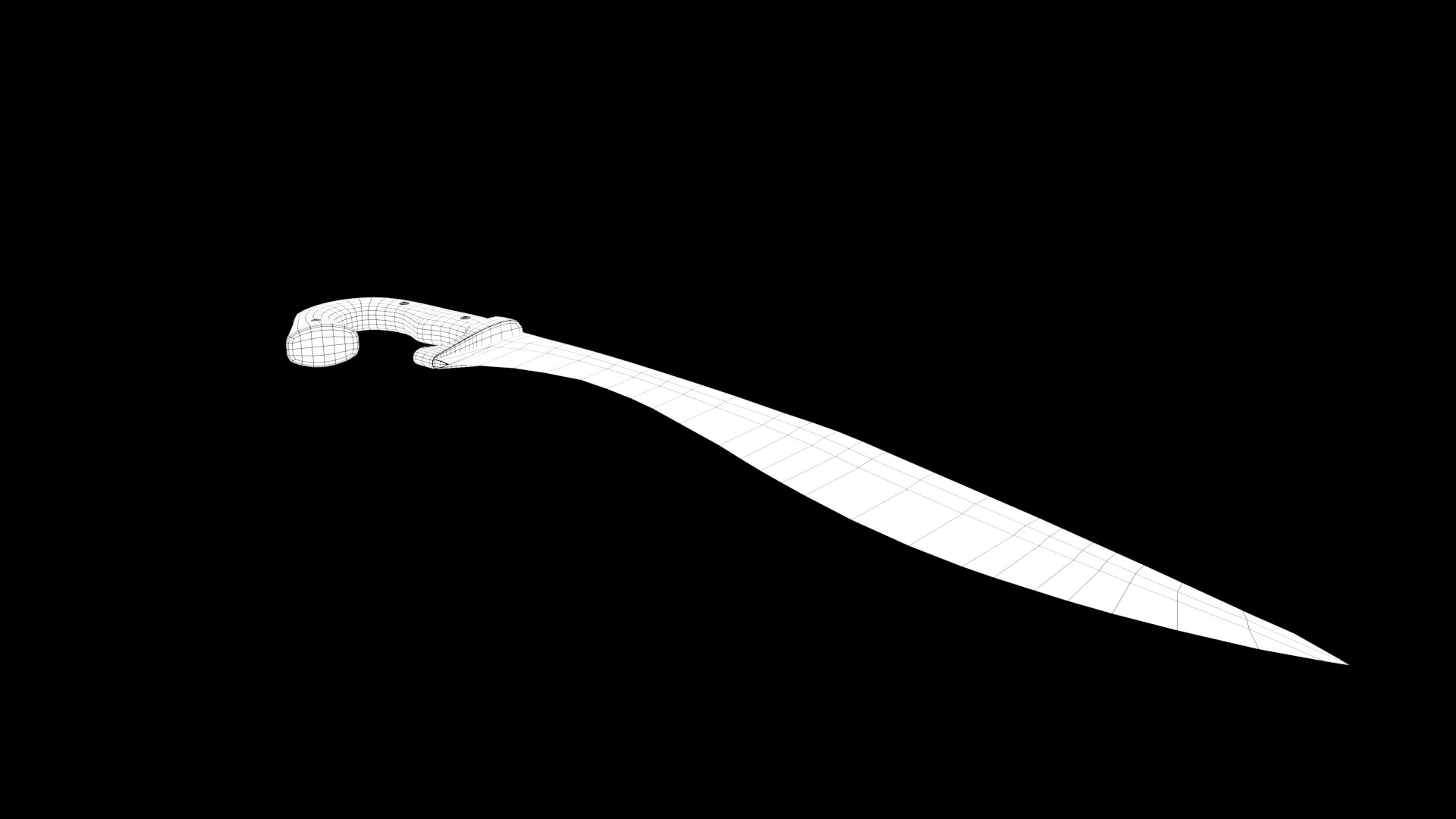 Falcata 3D Model - TurboSquid 2146254