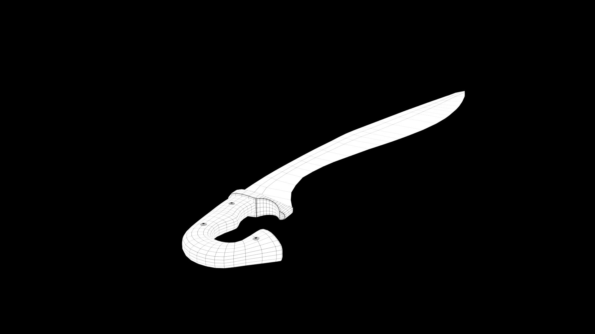 Falcata 3D Model - TurboSquid 2146254