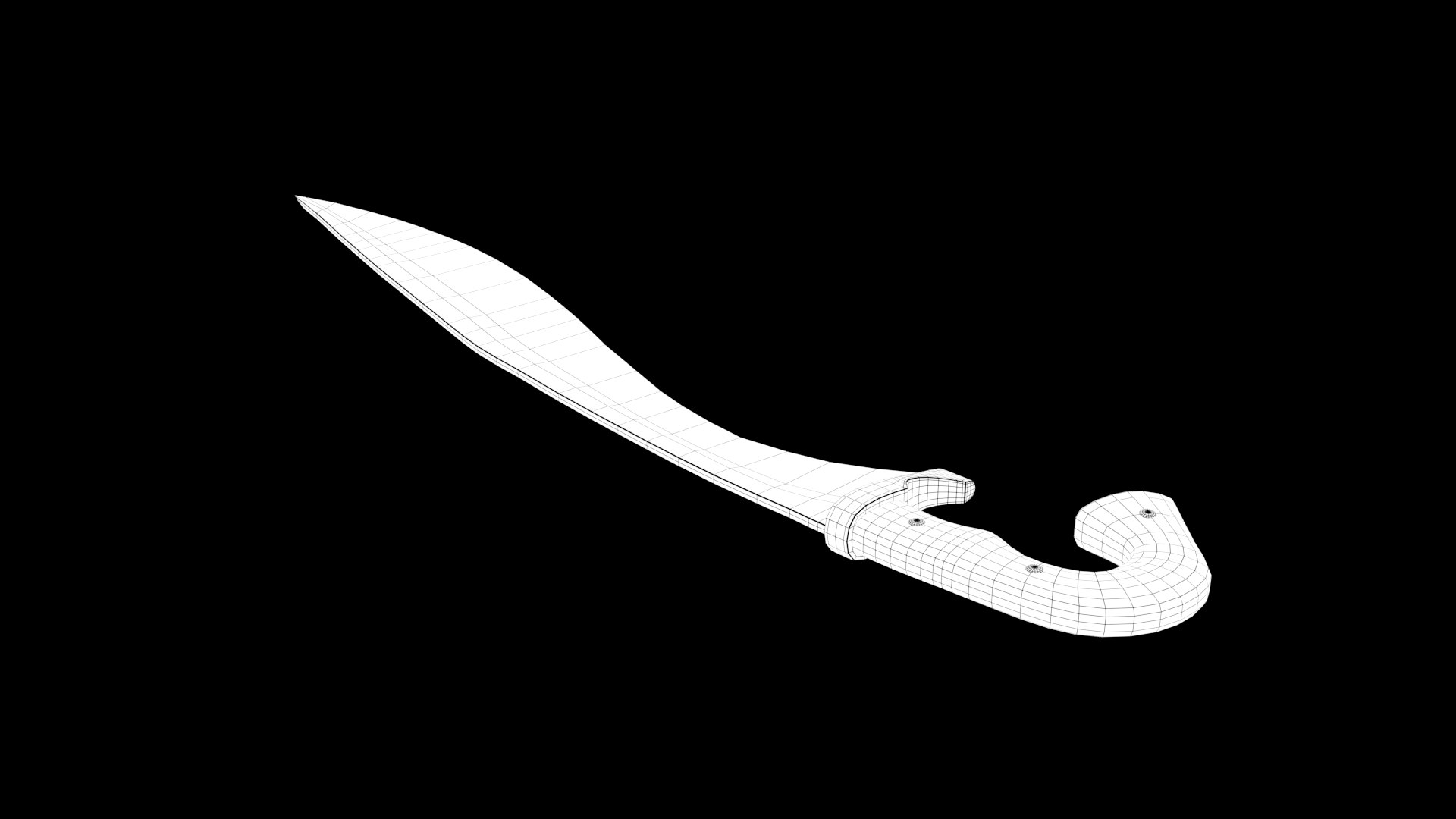 Falcata 3D Model - TurboSquid 2146254