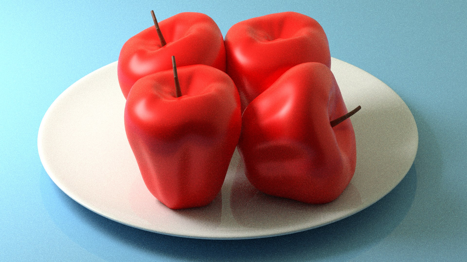 Apple model - TurboSquid 1800286