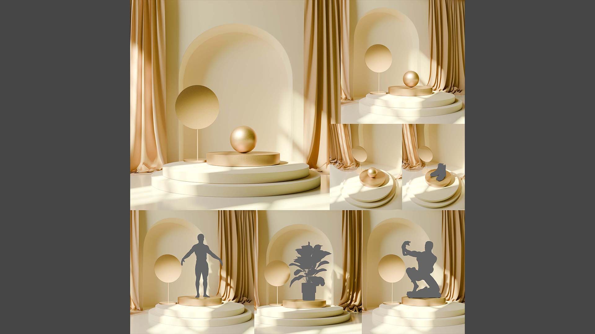 10 Mockup Background Studio For Blender 3D - TurboSquid 2219787