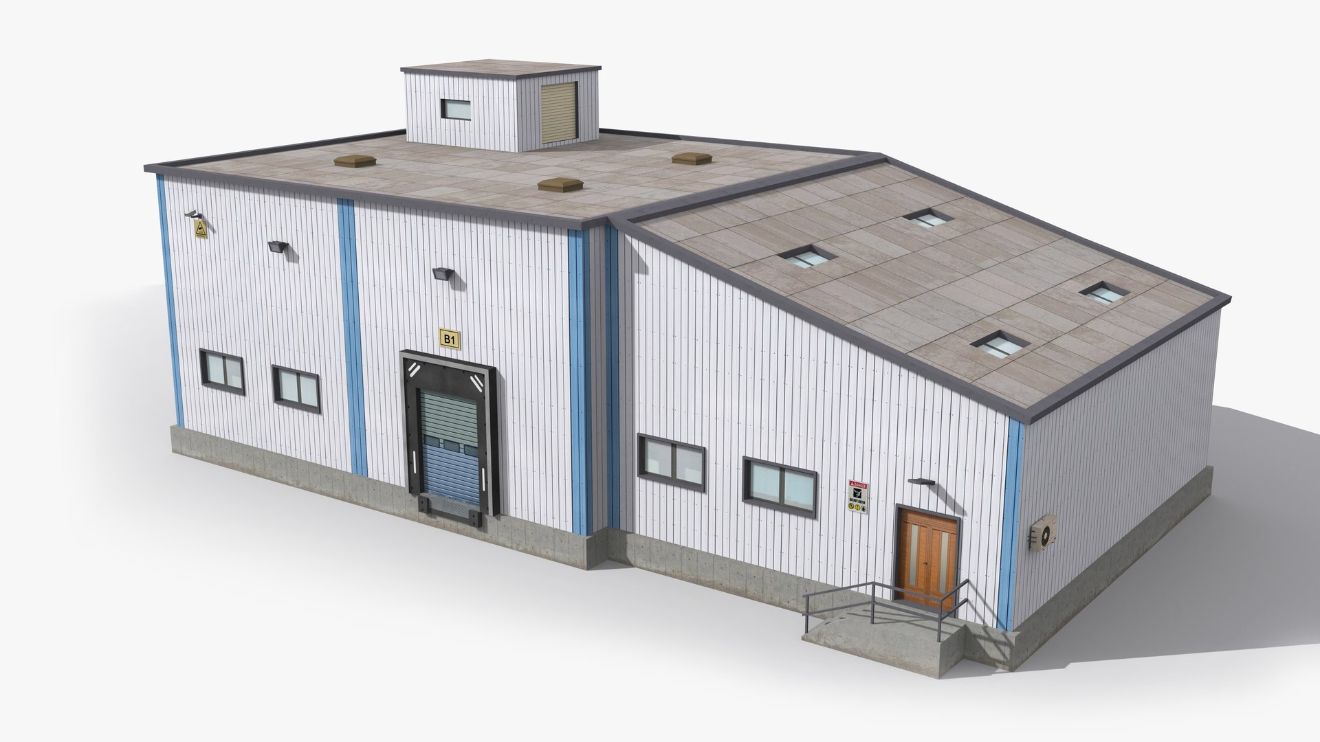 Factory X18 Model - TurboSquid 2082118