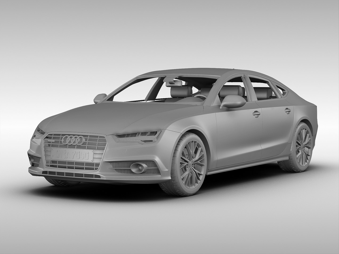 3d Audi Car Model