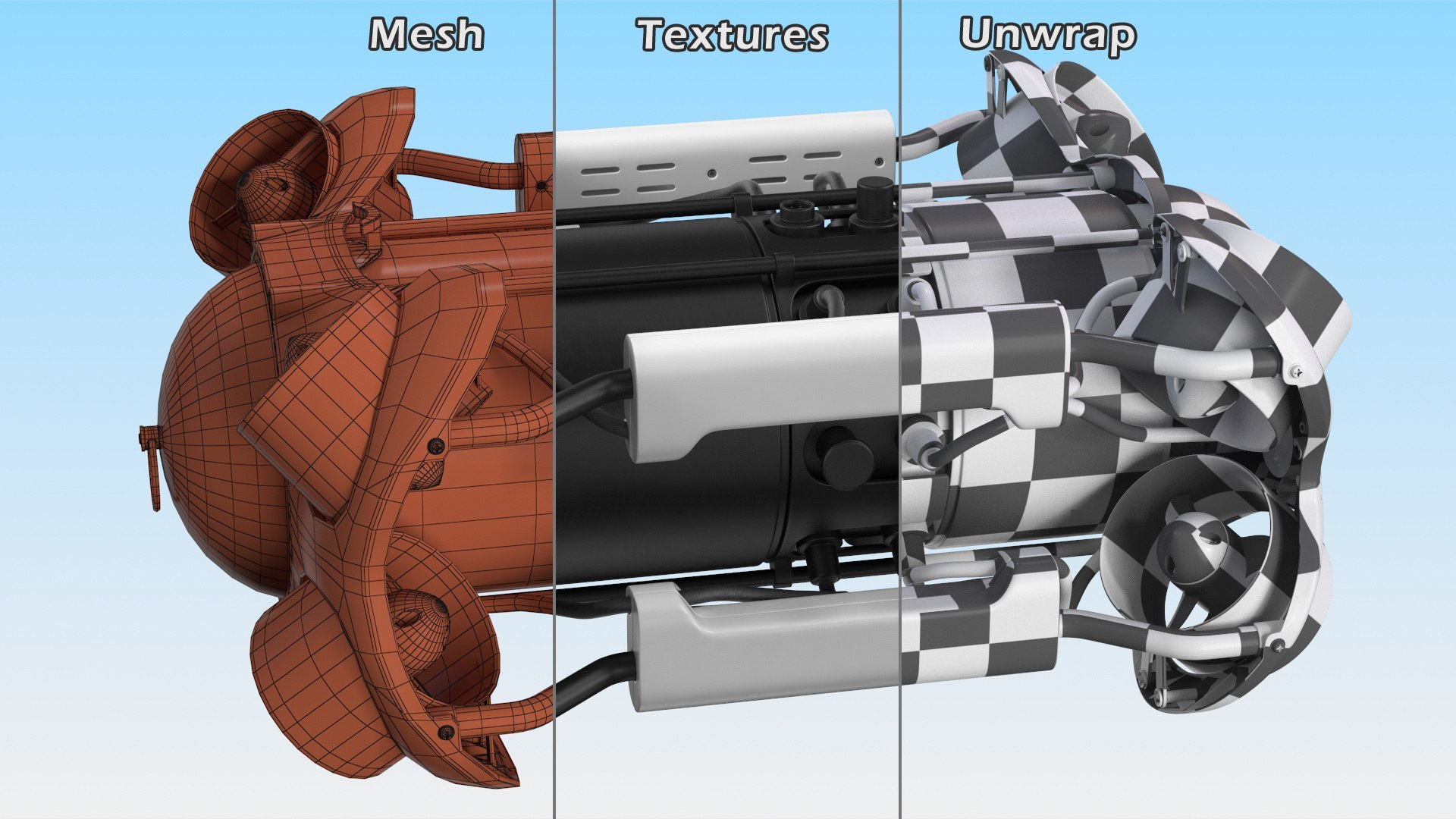 Underwater Robots Collection 7 3D - TurboSquid 2212797