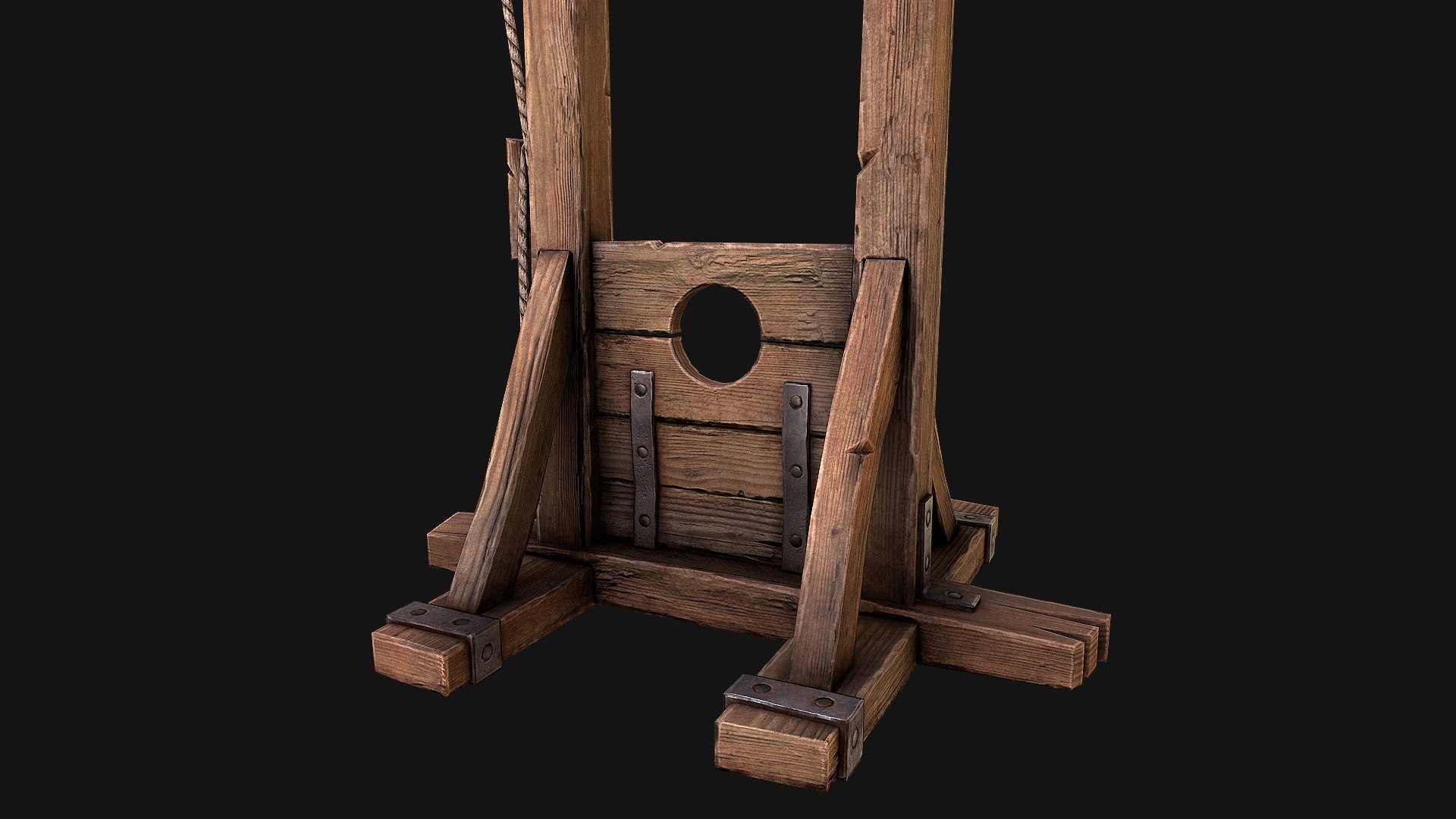 3D Guillotine Torture - TurboSquid 1989519