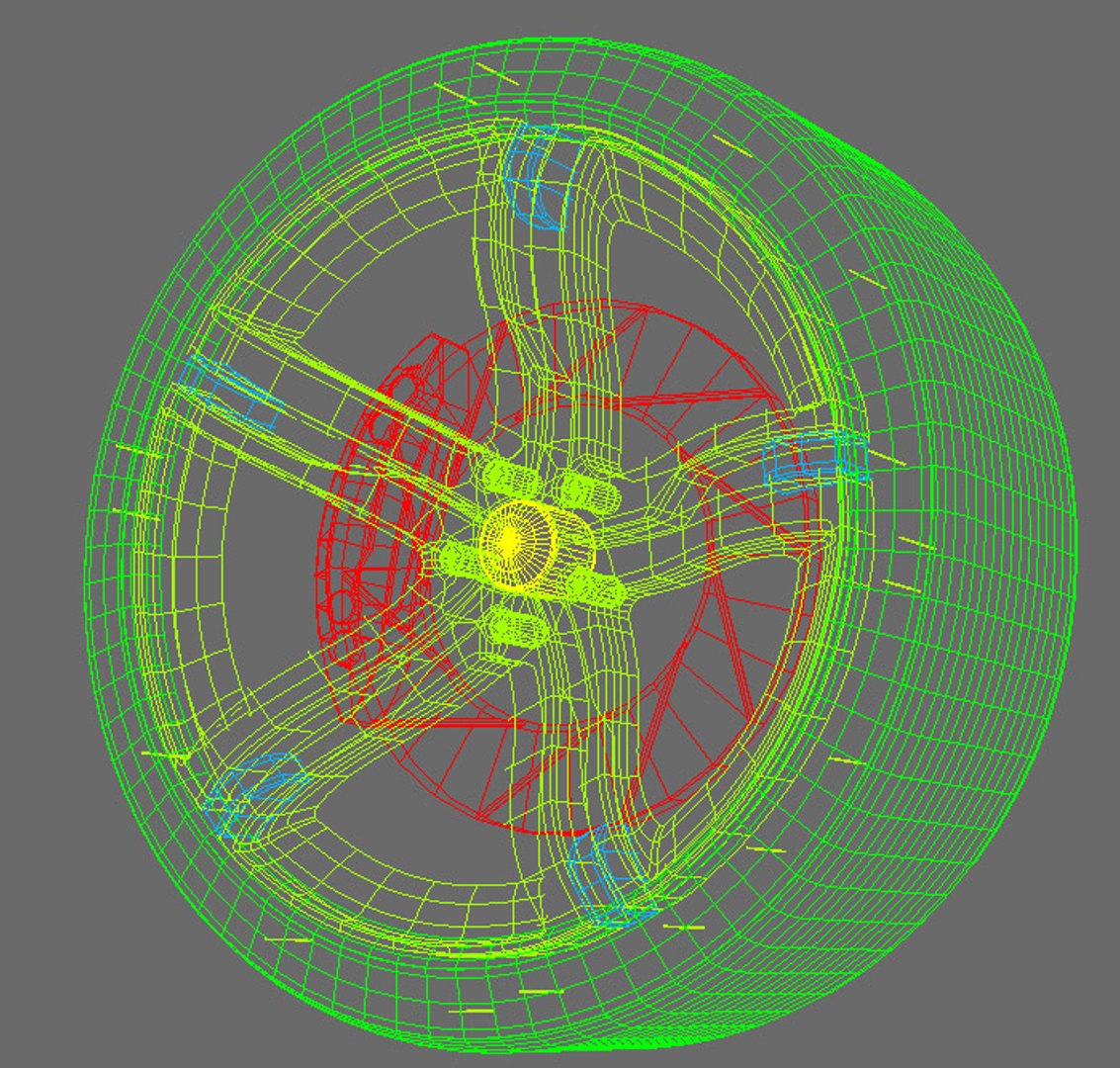 3ds Max Wheel Sport