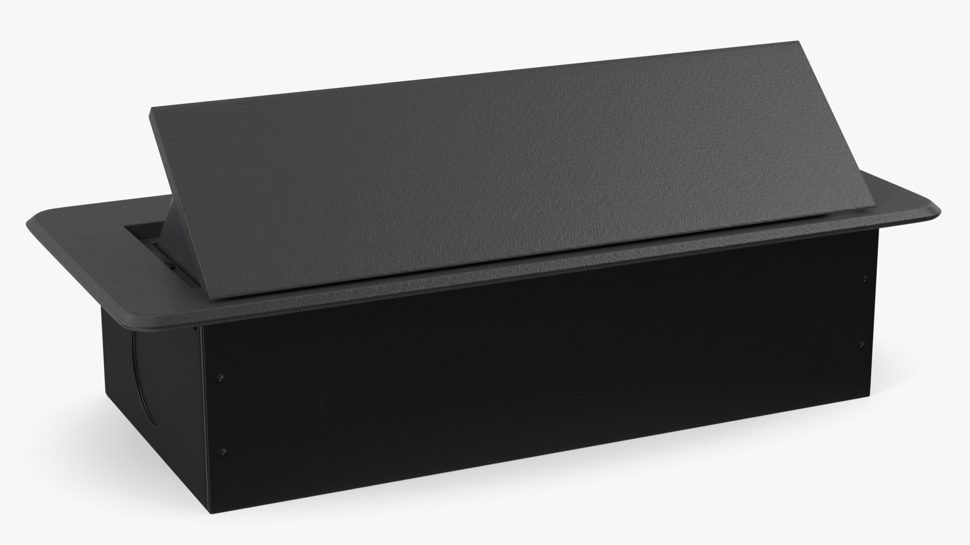 Office Furniture Tabletop Switch Socket Black Model - TurboSquid 1919539