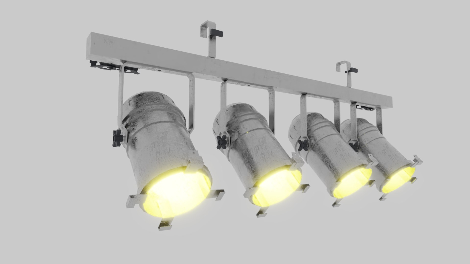 3D PAR64 Stage Light Model - TurboSquid 2416238