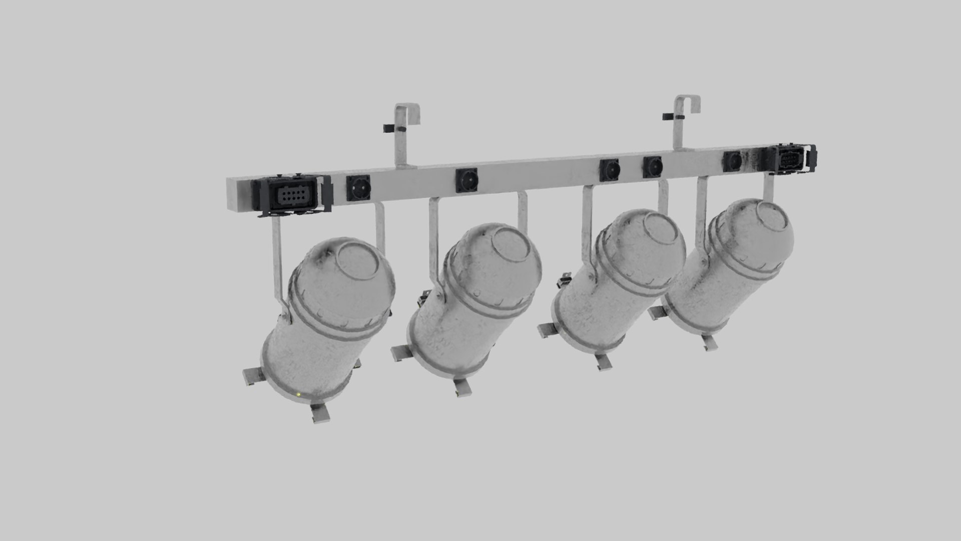 3D PAR64 Stage Light Model - TurboSquid 2416238