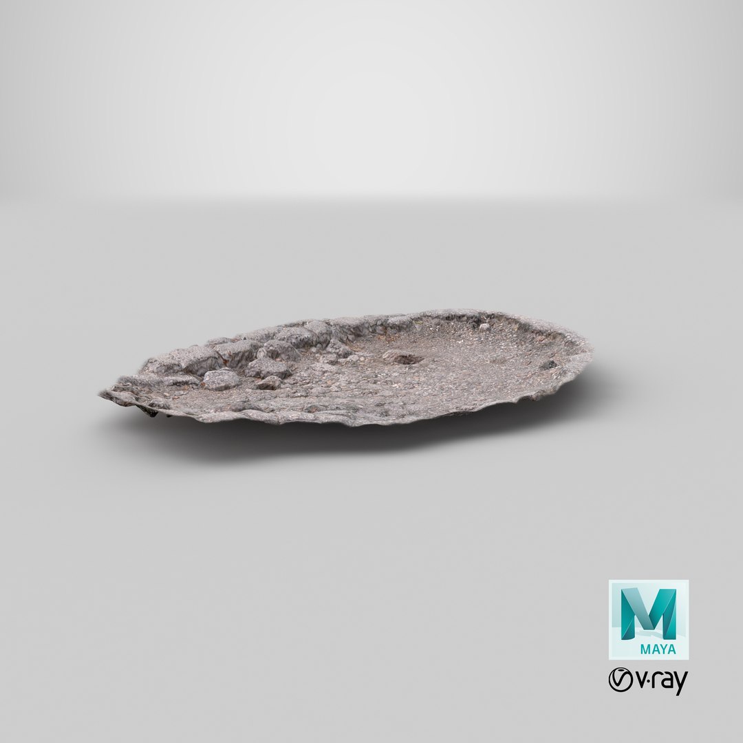 3D Pothole Medium model - TurboSquid 1866002