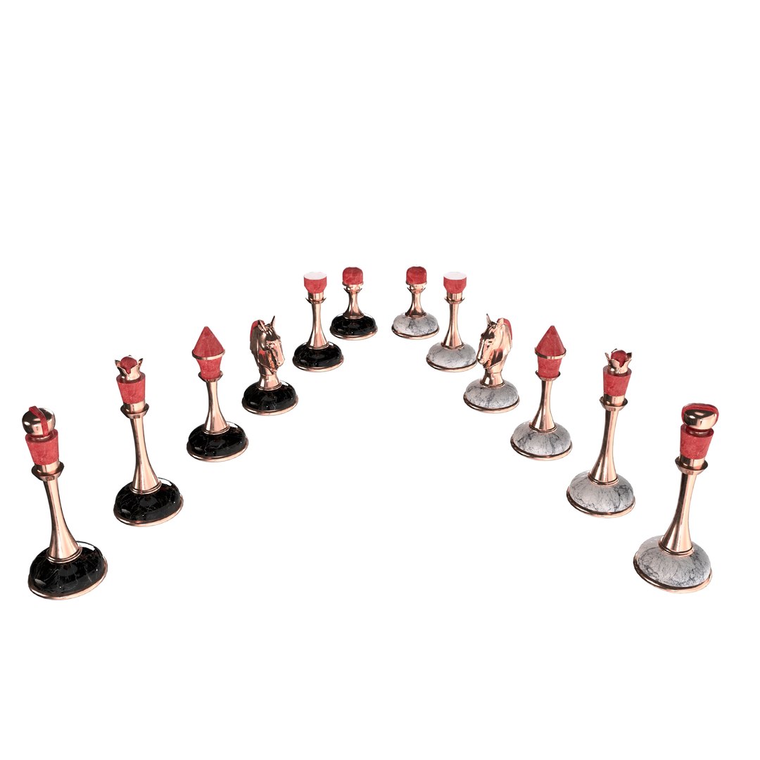 3D Chess model - TurboSquid 2017948