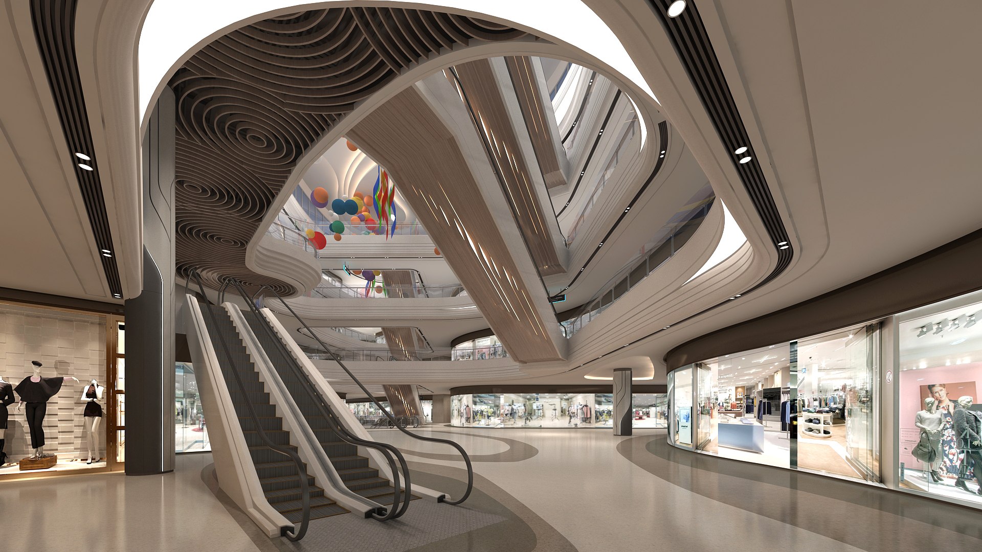 Shopping Mall Collection 06 3D Model - TurboSquid 2385525