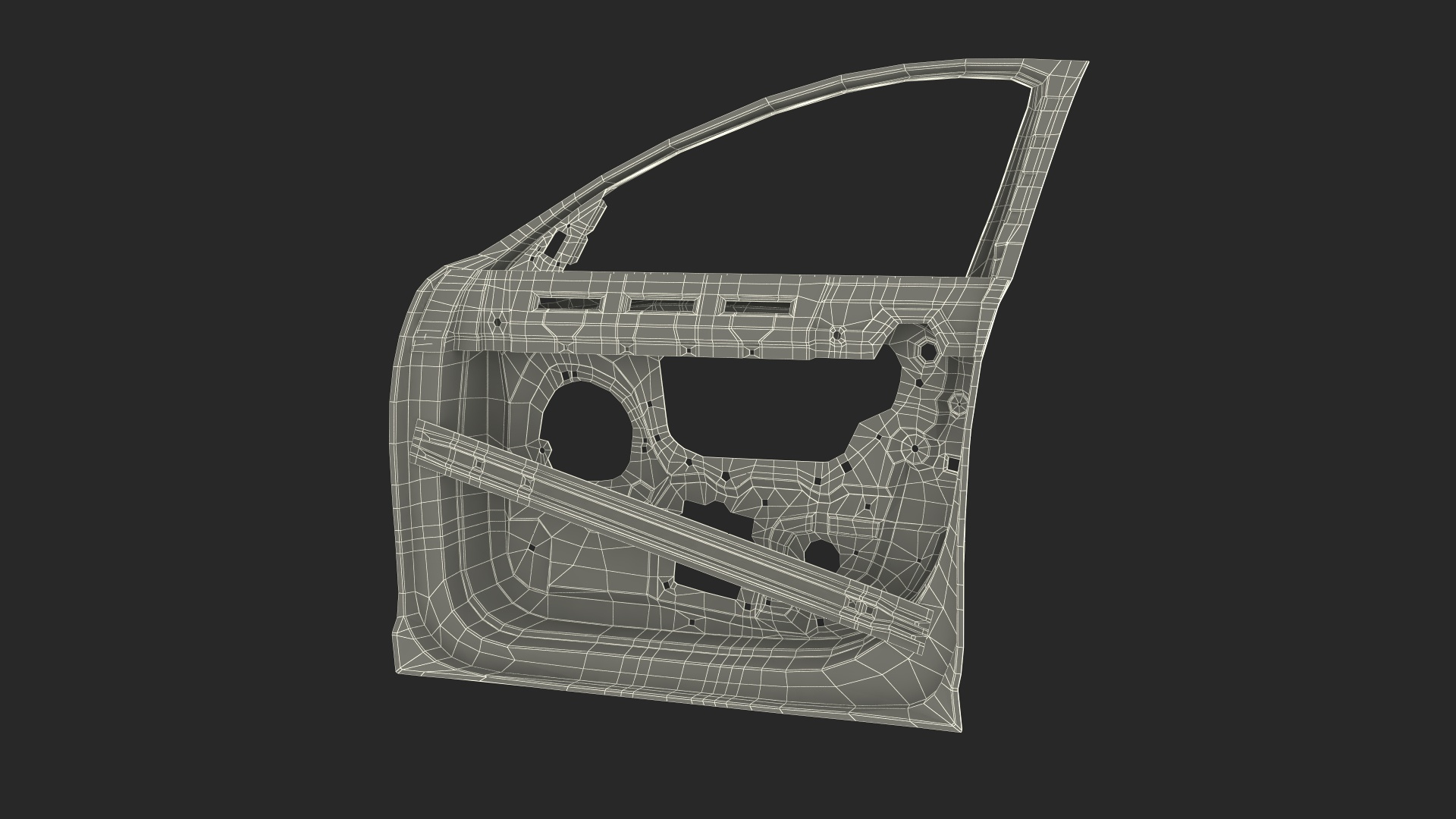 Car Door Inner Model - TurboSquid 2211804
